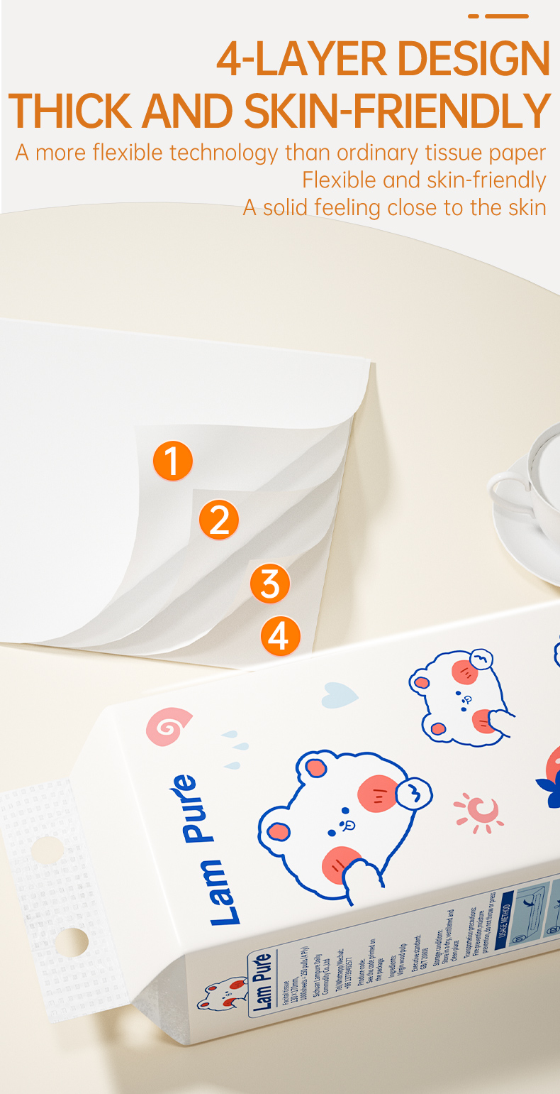 [3 PACKS] LamPure Hanging Cute Tissue AIR-cushion Tissue Deluxe Comfort ...