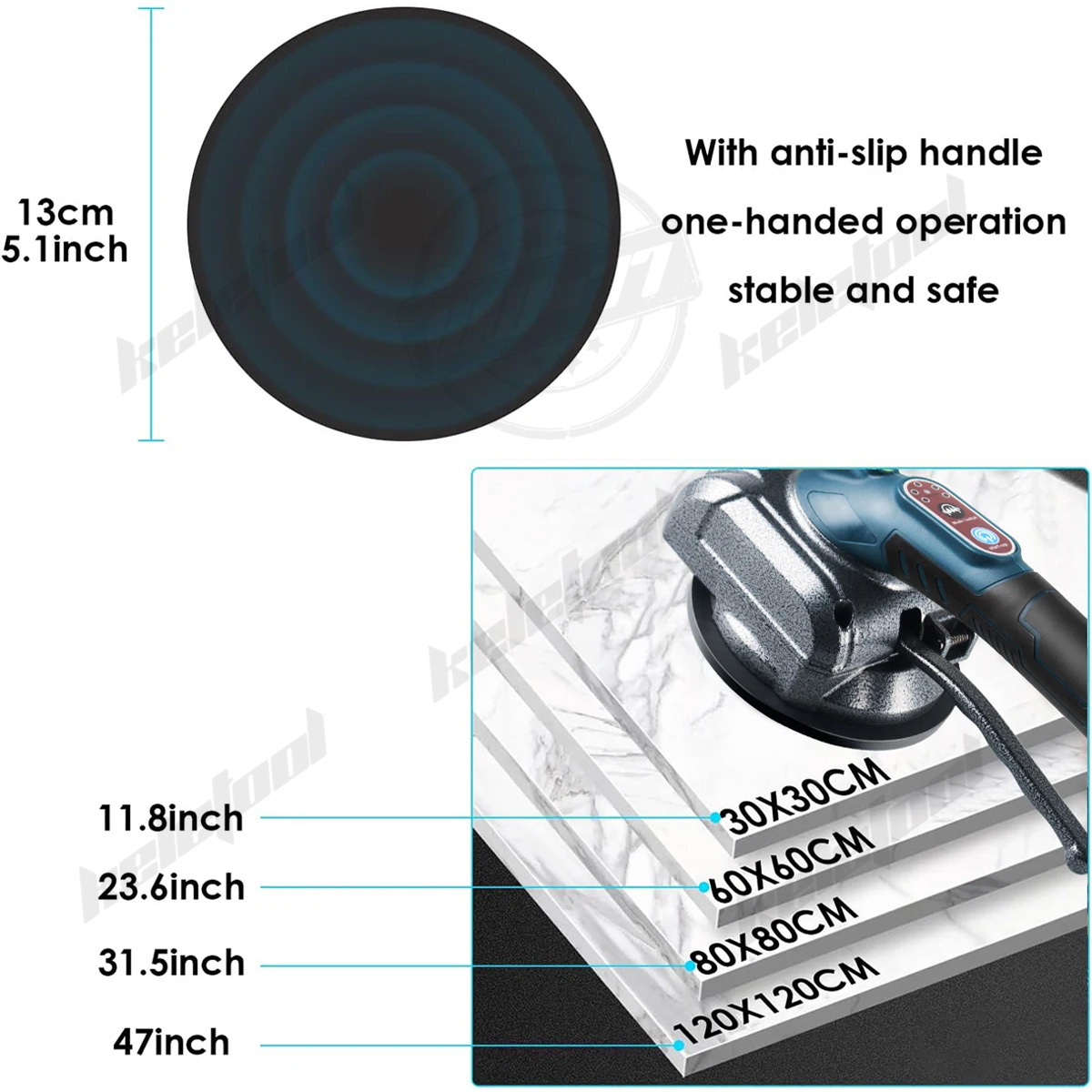 Tile Vibrator5800w Electric Tile Machine Cordless Tile Vibrators Floor