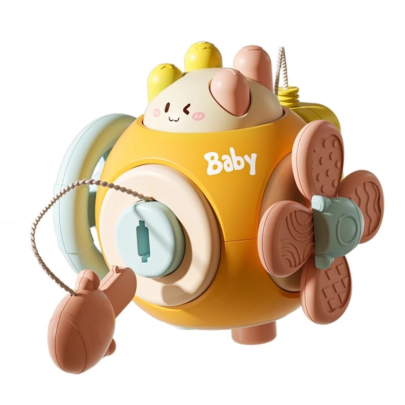 New New 6 in 1 Baby Busy Rubik's Cube Sensory Toys Montessori Activity ...