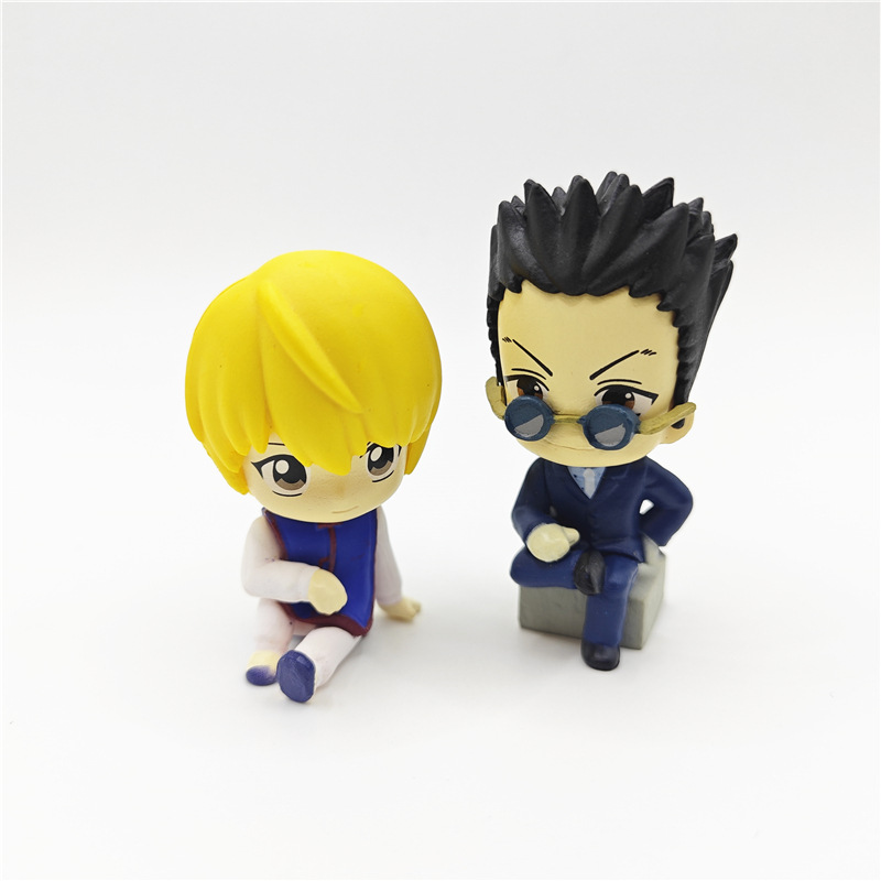 4Pcs/Set Q Version HUNTER X HUNTER Figure Aixlan GON FREECSS ...