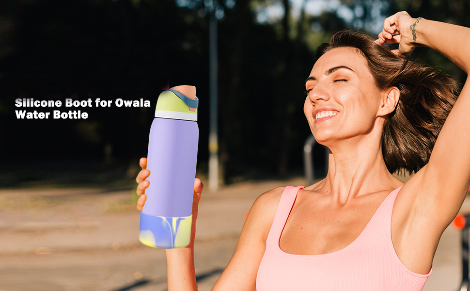Owala Silicone Water Bottle Boot 24oz 32oz 40oz, Protective Flask ...