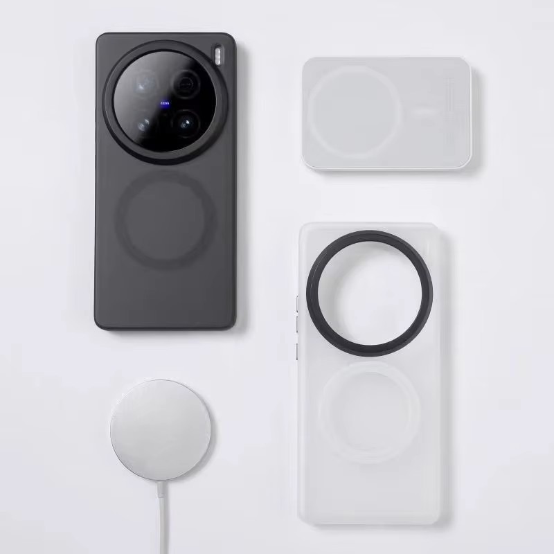 Magnet Frosted Case For Vivo X200 X100 X100S Pro Mini X100 Ultra ...