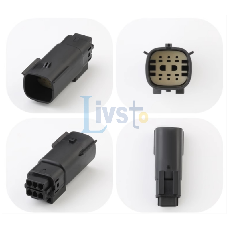 Livsto 1 Set 6 Pin 33472-0606 33472-0601 female male with pin ...