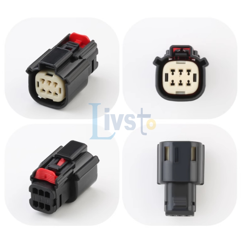 Livsto 1 Set 6 Pin 33472-0606 33472-0601 female male with pin ...