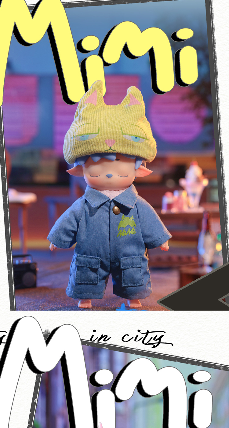 Heyone Mimi's City Walk Series Vinyl Plush Figure Blind Box | Shopee ...