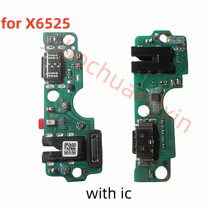 Infinix Smart 8 X6525 mobile phone charging board port interface, tail socket connector board ...
