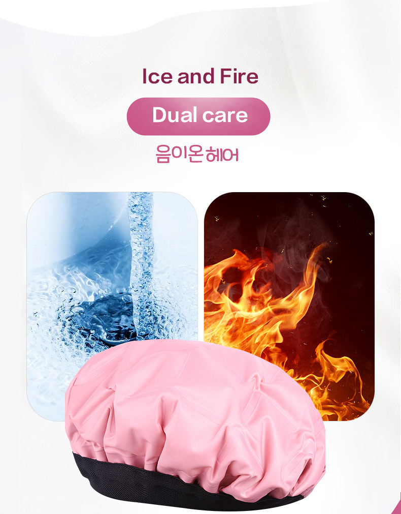 Unplugged Heating Cap Hair Film Evaporation Cap Heating Steam Cap For ...