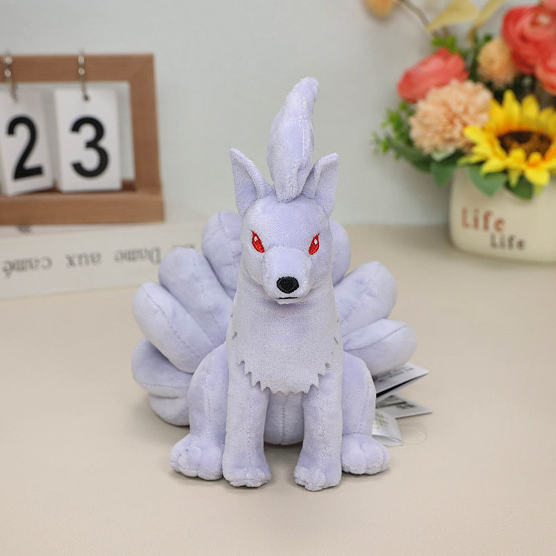3 Styles 16cm Pokemon Alola Vulpix Ninetales Plush Anime Cute Fox Soft ...