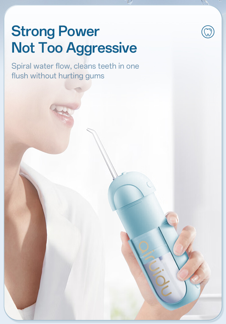 Water Flosser Dental Floss Teeth 3 Speed 4 Nozzle IPX7 Waterproof 150ML ...
