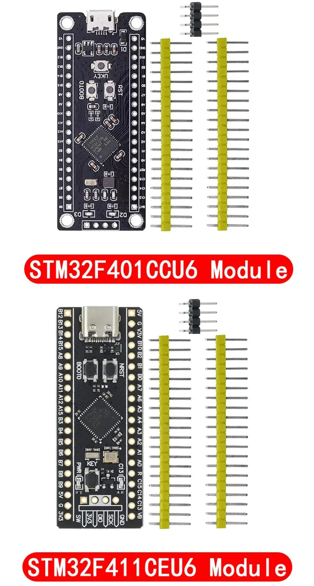 STM32F103C8T6 CH32F103C8T6 ARM STM32 Minimum System Development Board STM32F401 STM32F411 ST ...
