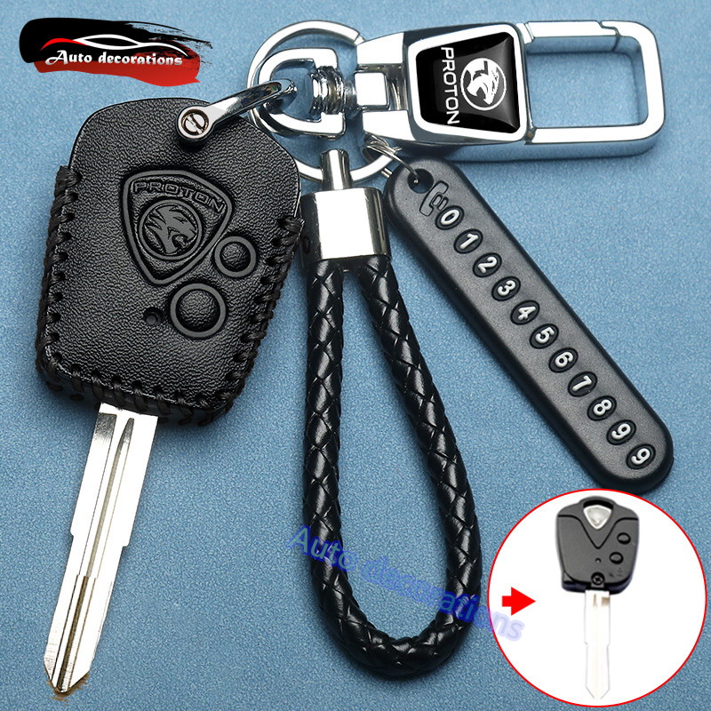 proton saga wira waja blm car key case proton saga car key covers cow ...