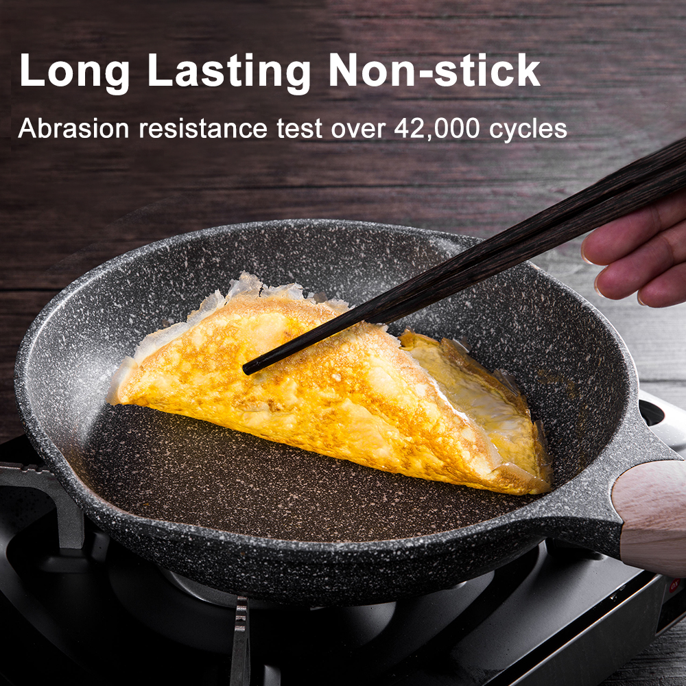 JEETEE 7PCS Non Stick Cookware Set Granite Pan Set Induction periuk ...