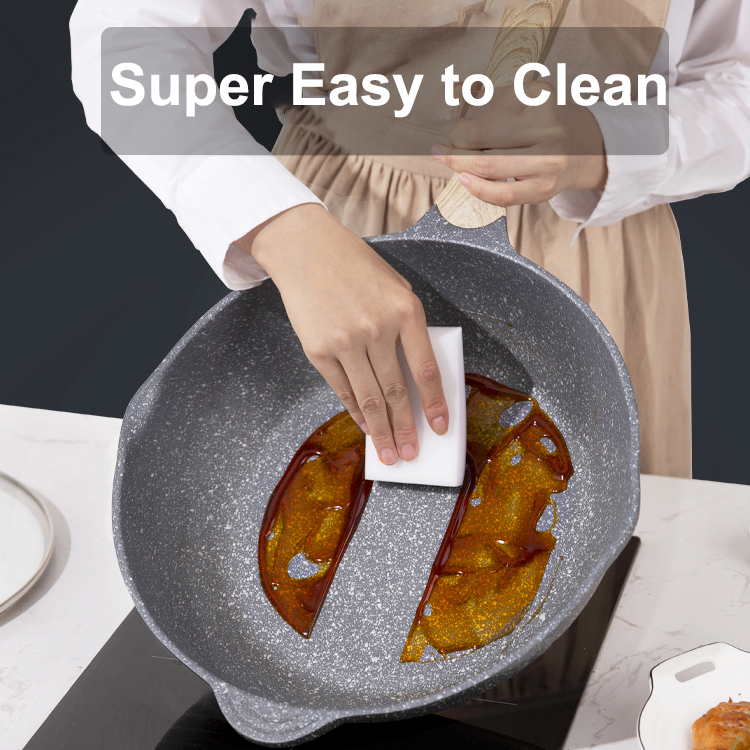 JEETEE 7PCS Non Stick Cookware Set Granite Pan Set Induction periuk ...