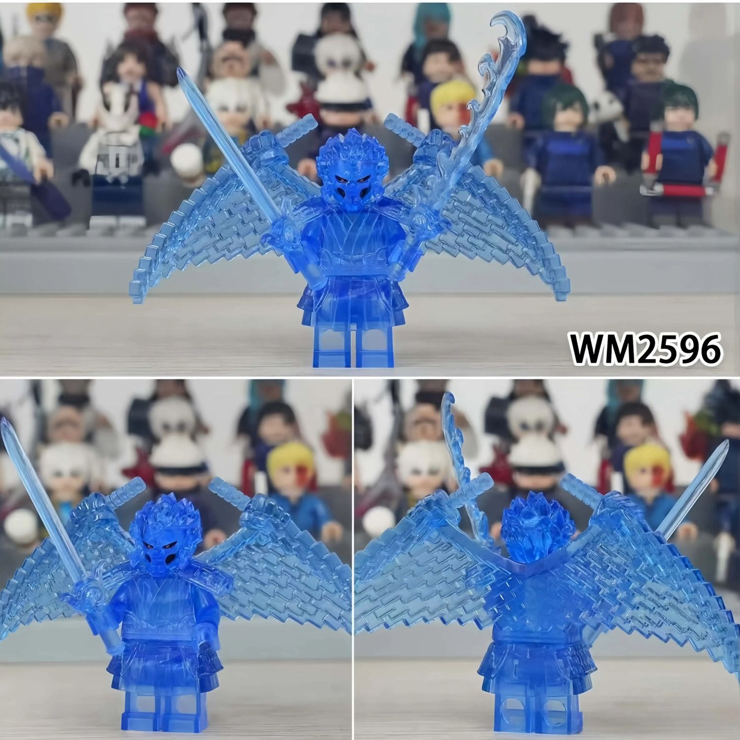 Block Toys Figure Susanoo Uchiha Sasuke Itachi Shisui Building Block ...