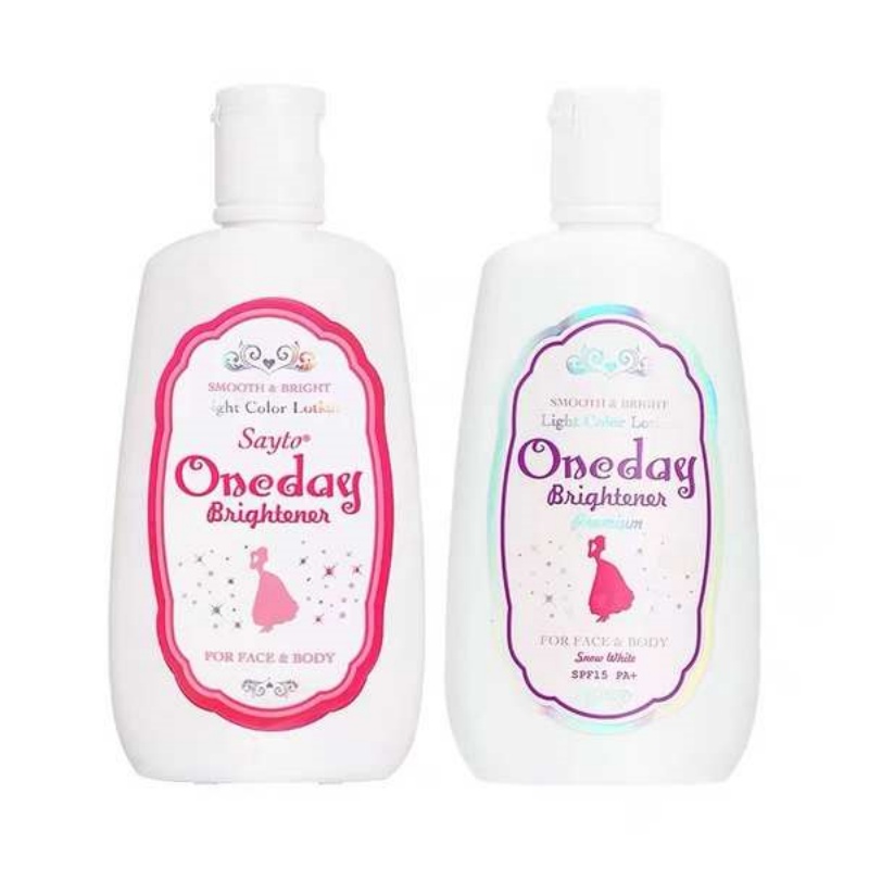 Japan Oneday Brightener Snow White Body Lotion&brightener Premium SPF15 ...