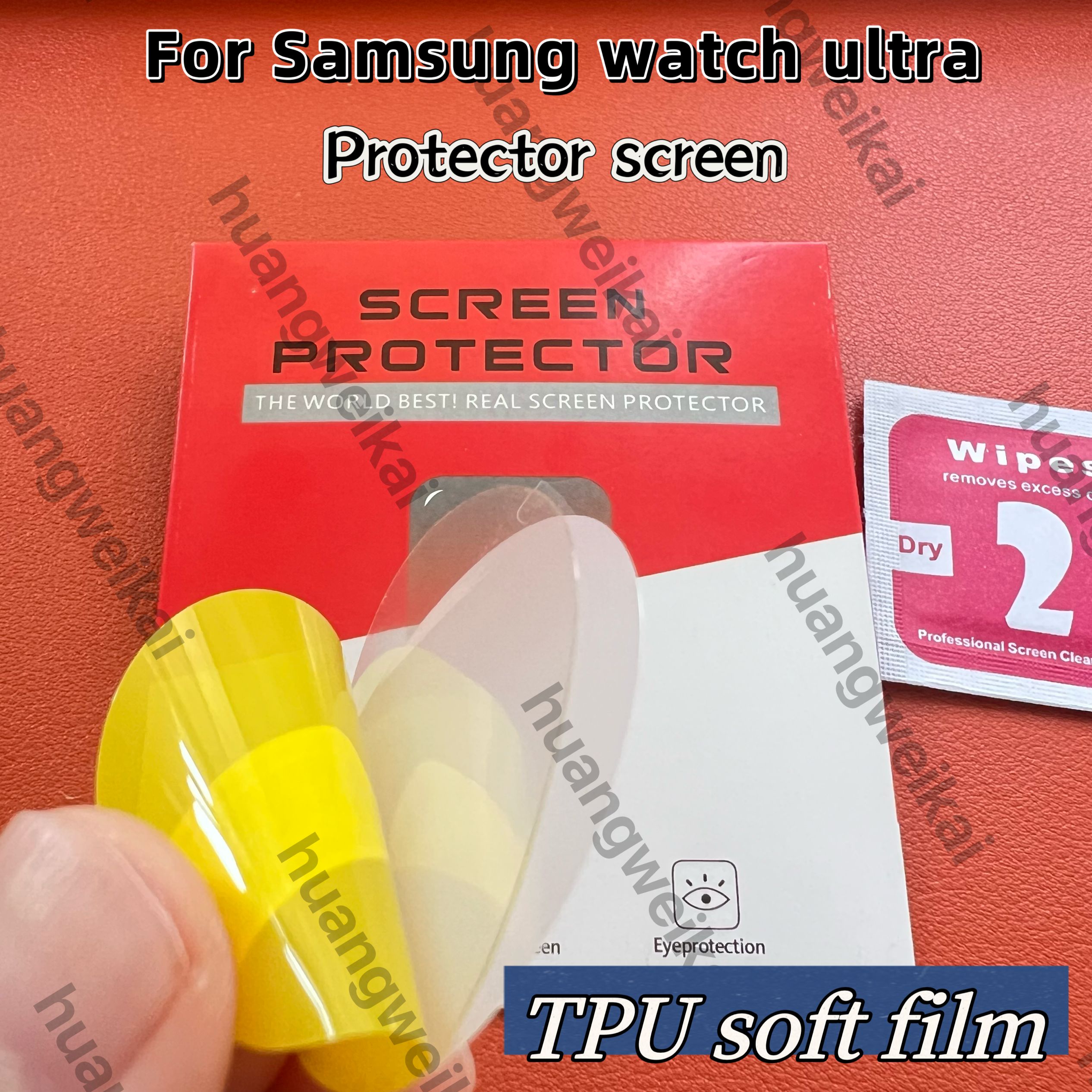 47MM 44mm TPU smartwatch Screen Protector compatible to smart watch ...