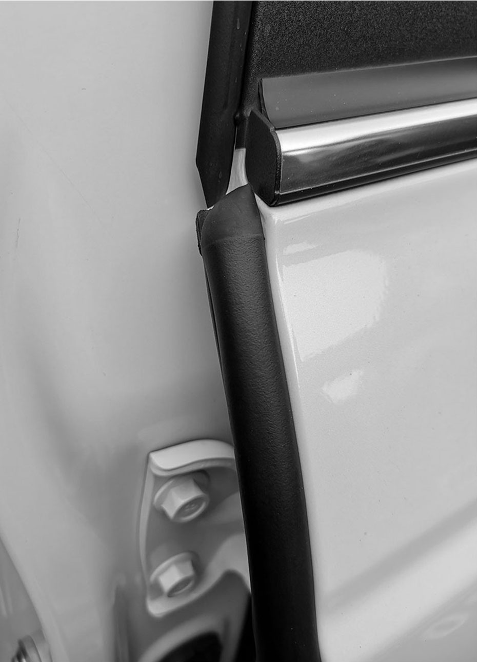 SEAMETAL Car Door Edge Protector Rubber Seal Strip B Pillar Universal Auto Soundproof Dustproof ...