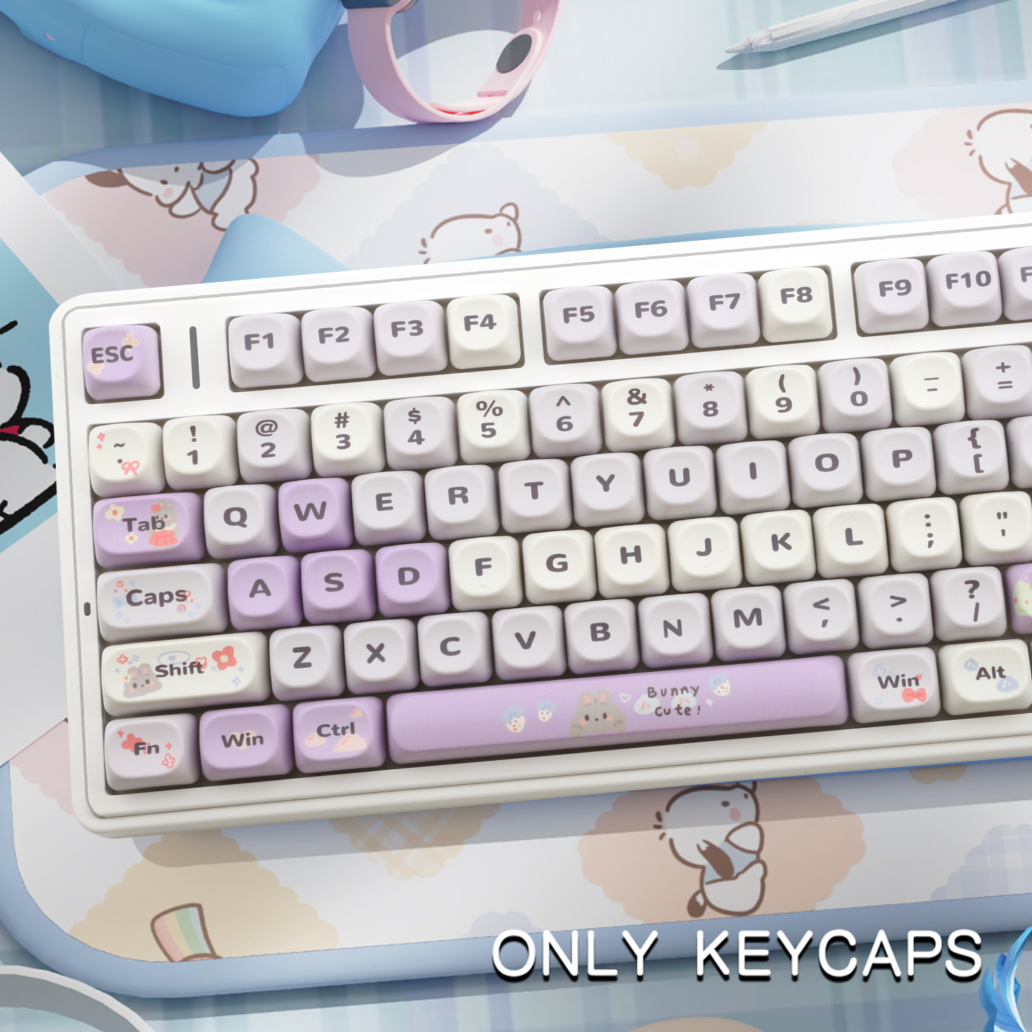 MOA Keycaps PBT Keycaps 134 Keys Custom Keyboard Keycaps for Cherry ...