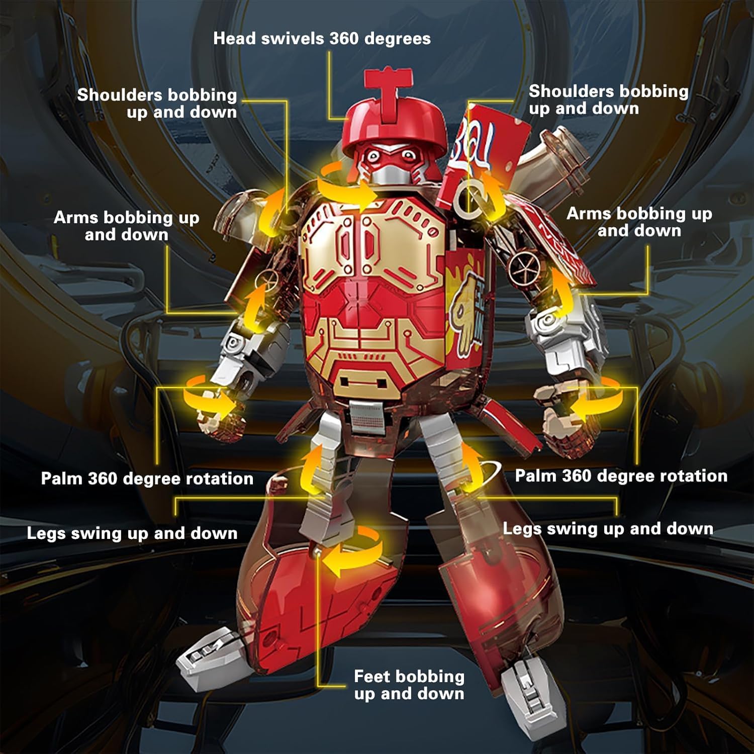 Beverage Bottles Transformer Robot Toys,New Soda Transforming Robot ...