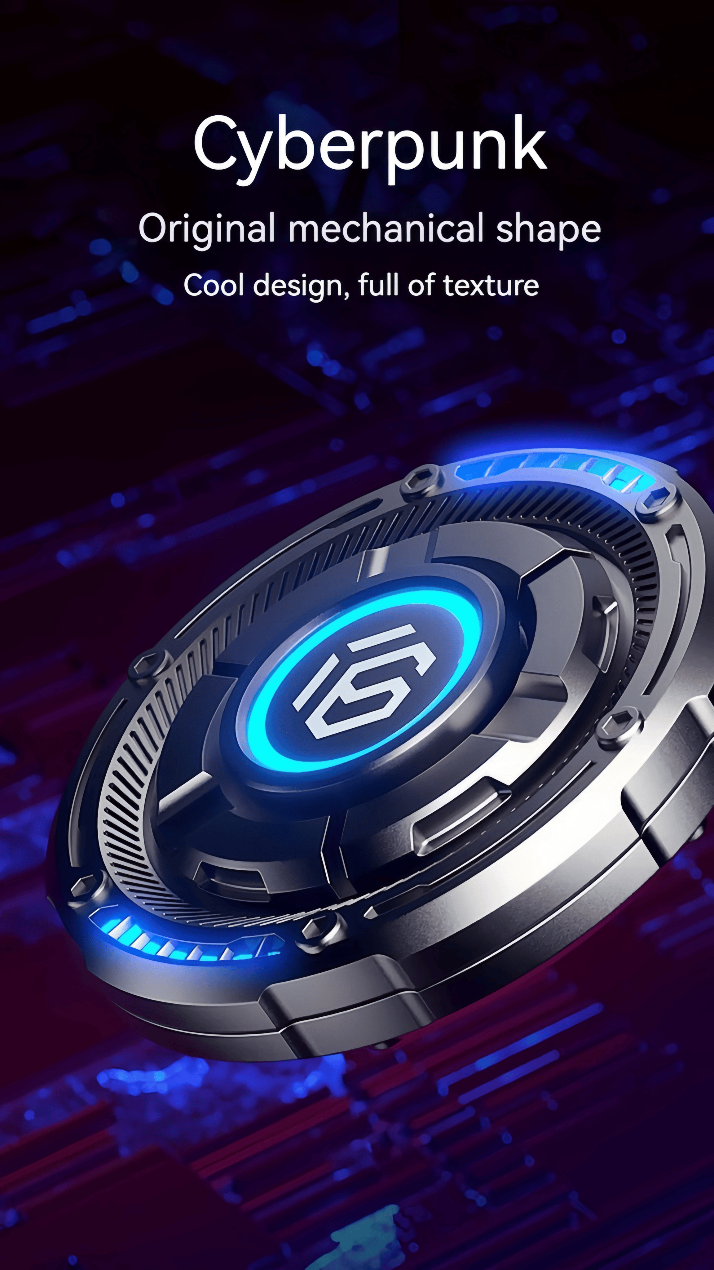 【Kaeroi】 Metal Fidget Spinner & Slider - 2-in-1 Mainan Bundar Anti ...