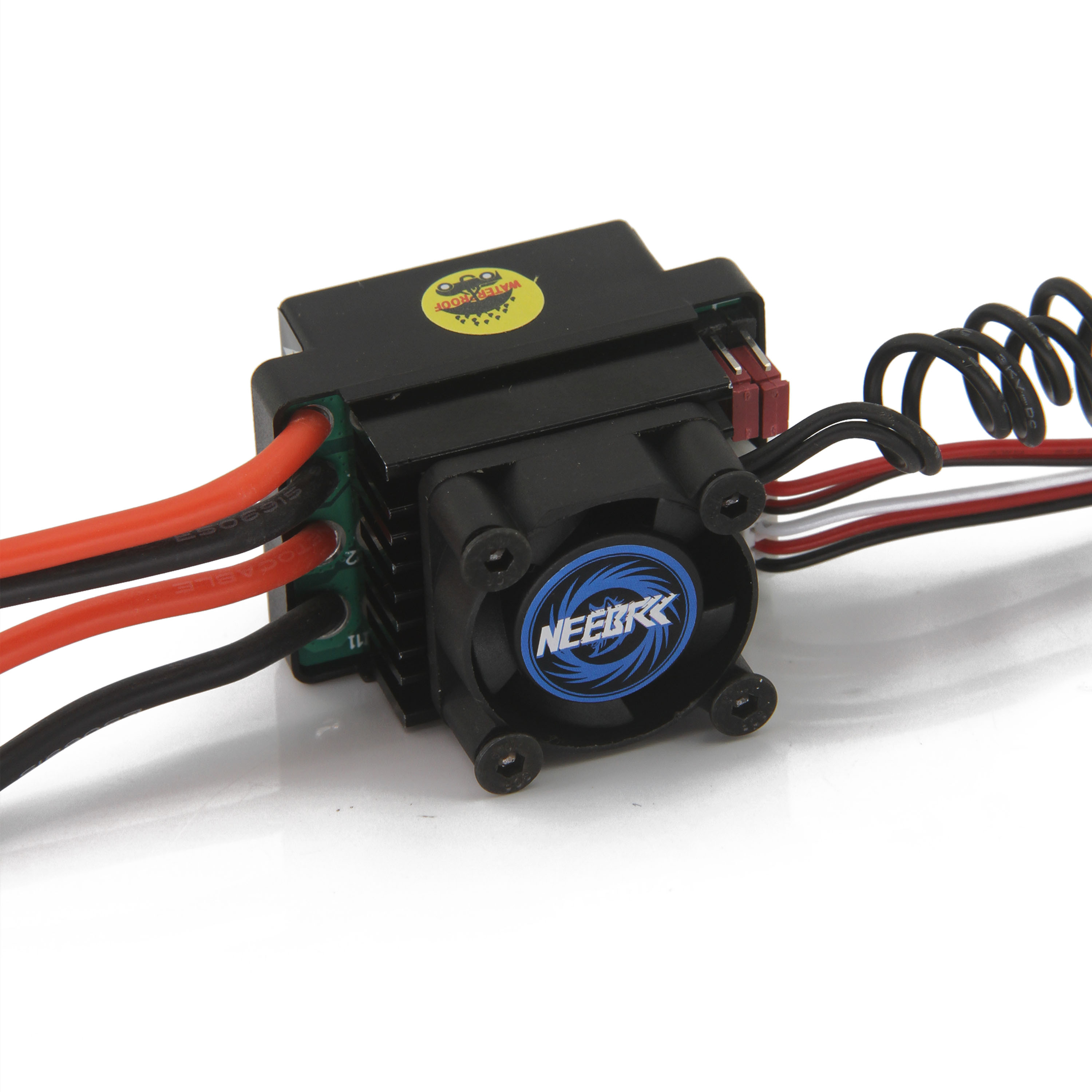 NEEBRC 320A Waterproof Brushed ESC 5V/2A BEC 60A Speed Controller 2-3S ...