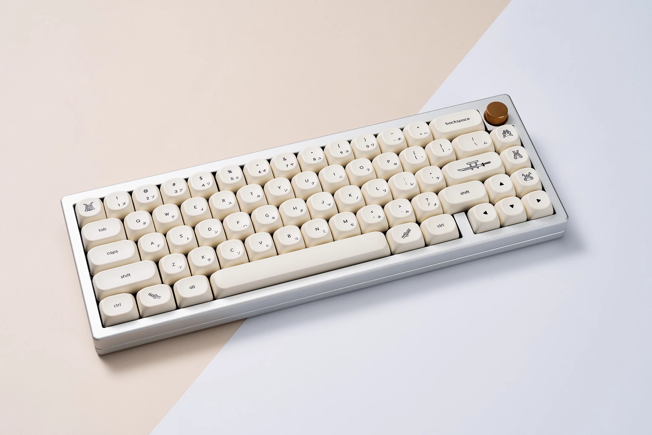 Minimalist GMK Honor Keycaps Japanese Katakana Root MOA Profile PBT ...