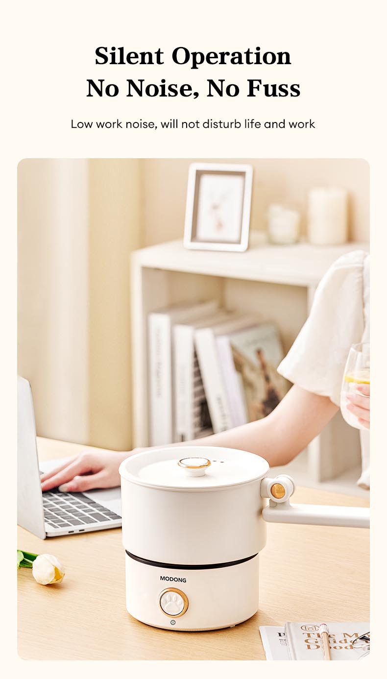 2l Portable Electric Pot Outdoor Foldable Mini Electric Hot Pot Travel ...