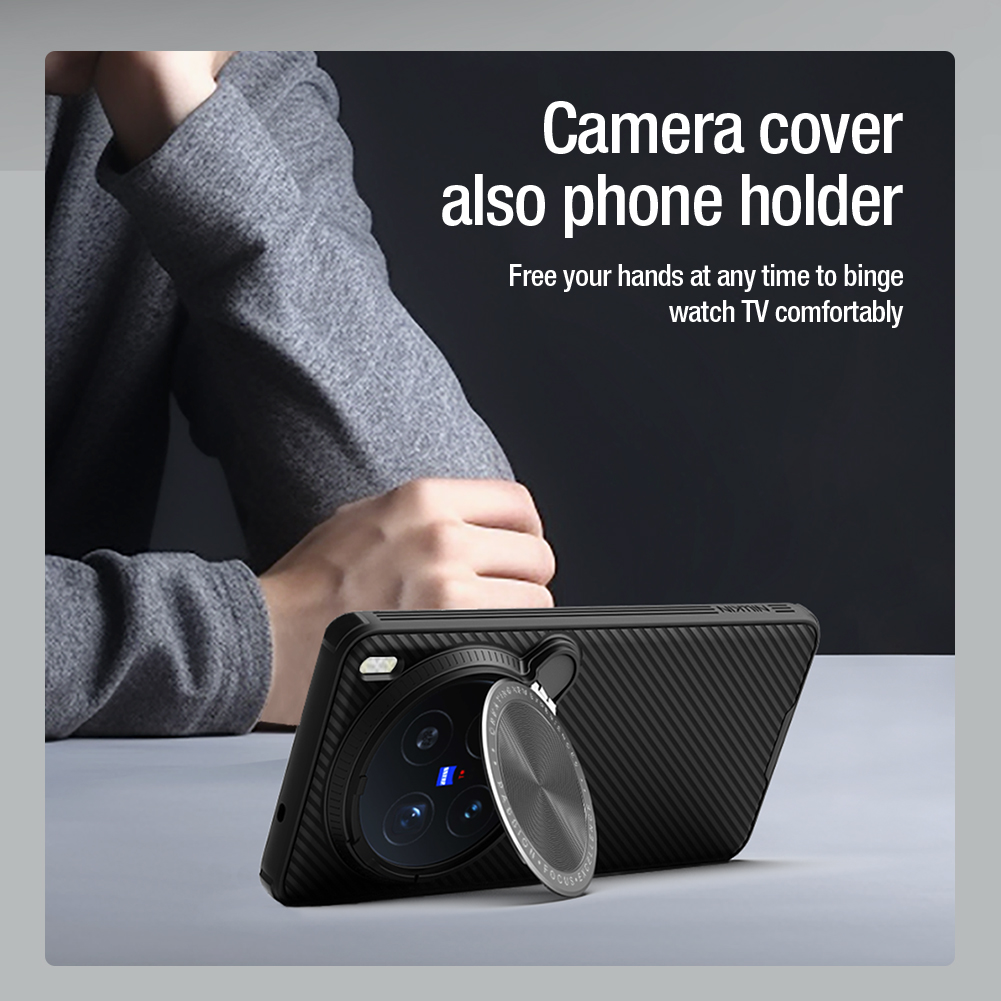For Vivo X200 Pro Case NILLKIN CamShield Prop Magnetic Lens Holder ...