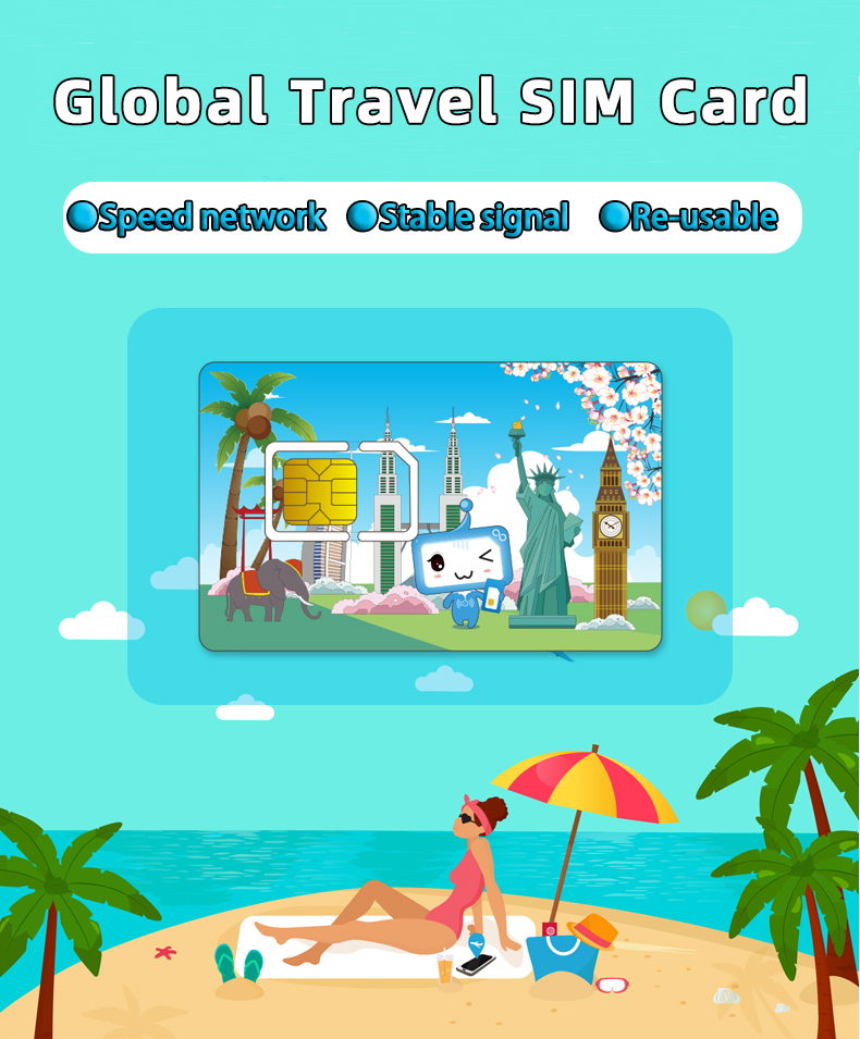 Indonesia SIM Card Indonesia Travel sim Dual Pack for Jakarta, Bali ...