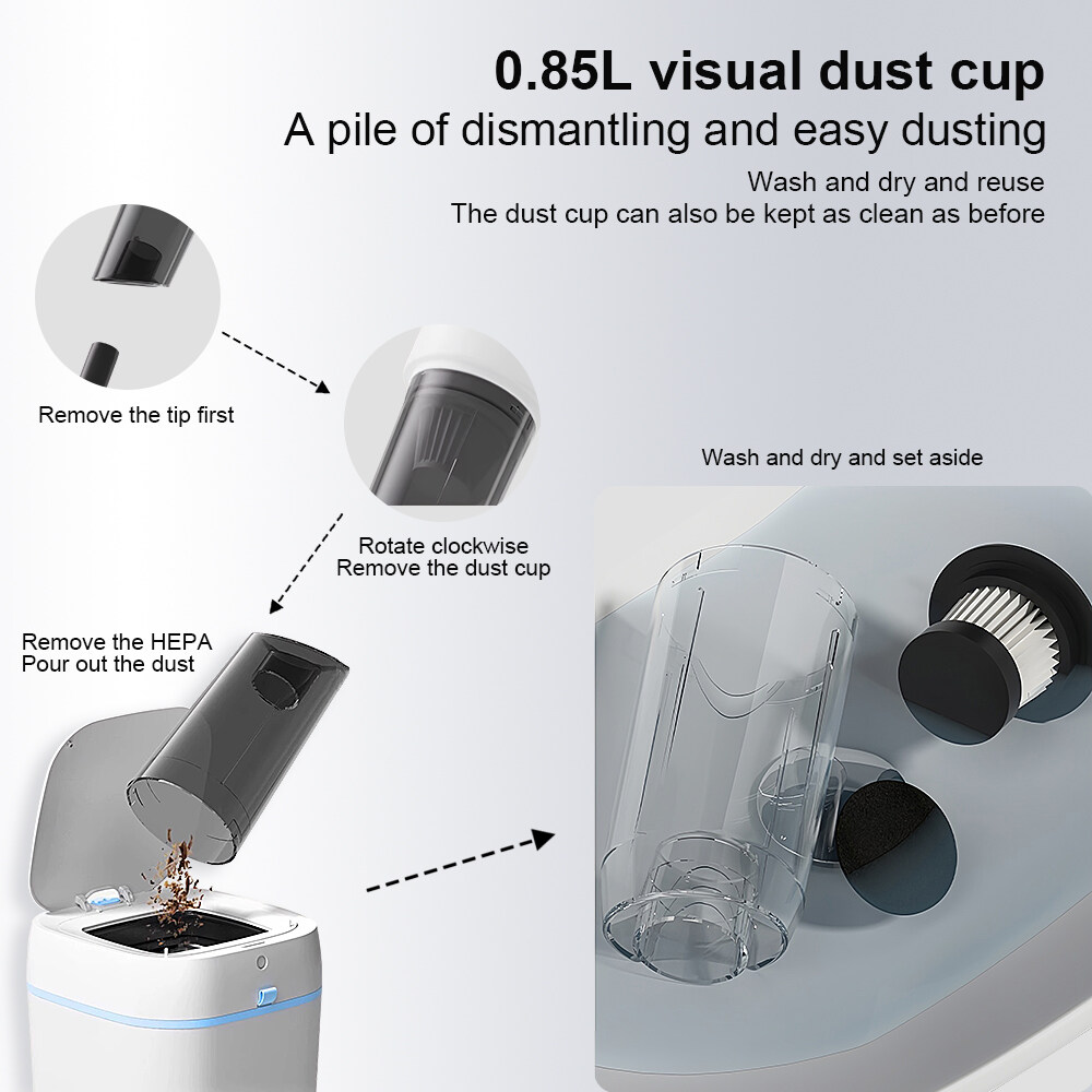 High suction Vacuum cleaner cordless For home and car Vaccum cleaner 2 ...