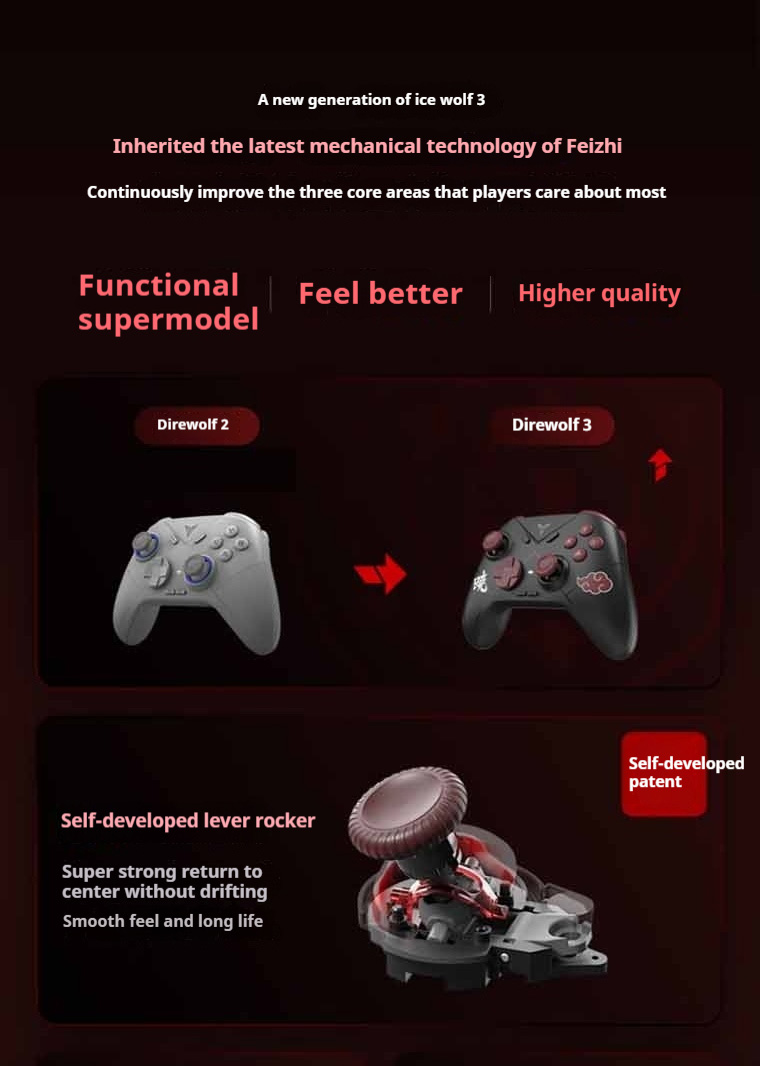 FLYDIGI Direwolf3 Naruto co branded three mode wireless game controller ...