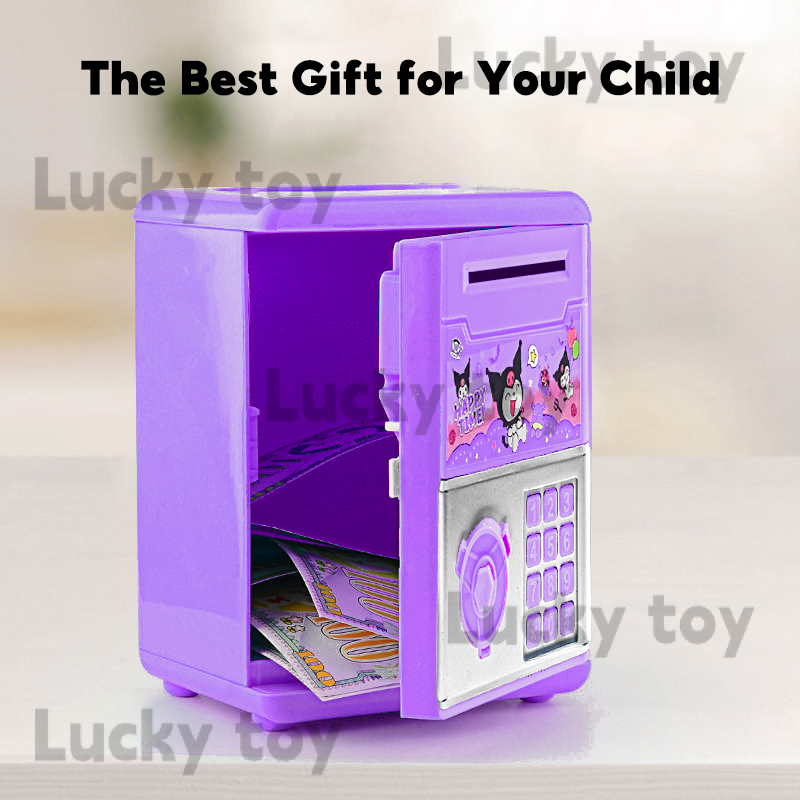 【Ready Stock 🇲🇾】Mini Kuromi Piggy Bank Toys Tabung Duit Kanak Kanak For ...