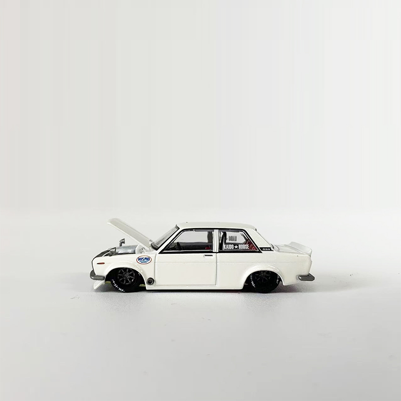 MINIGT+Kaido House 1:64 Model Car Datsun 510 Street Nismo V2 Alloy Open ...