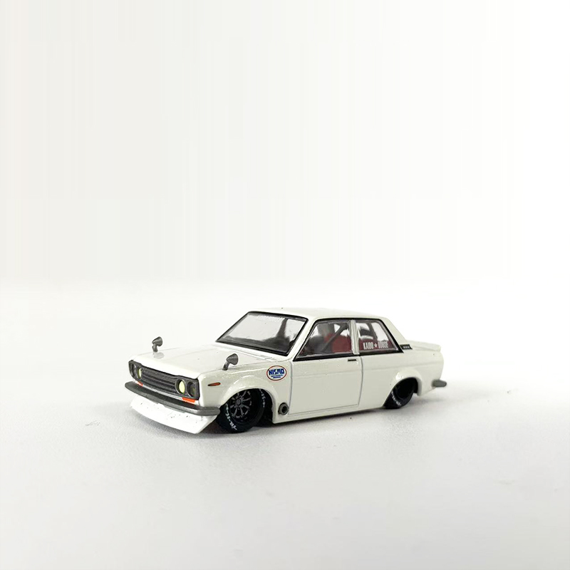 MINIGT+Kaido House 1:64 Model Car Datsun 510 Street Nismo V2 Alloy Open ...