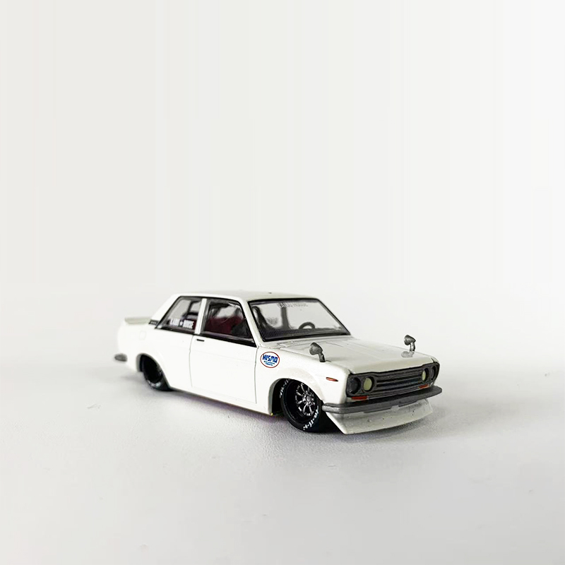 MINIGT+Kaido House 1:64 Model Car Datsun 510 Street Nismo V2 Alloy Open ...