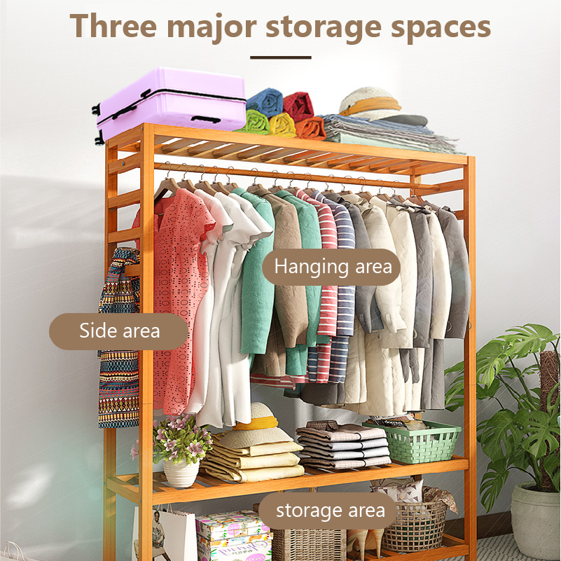 MY Home Wardrobe Clothes Almari Baju Murah Moveable Wardrobe Cabinet ...