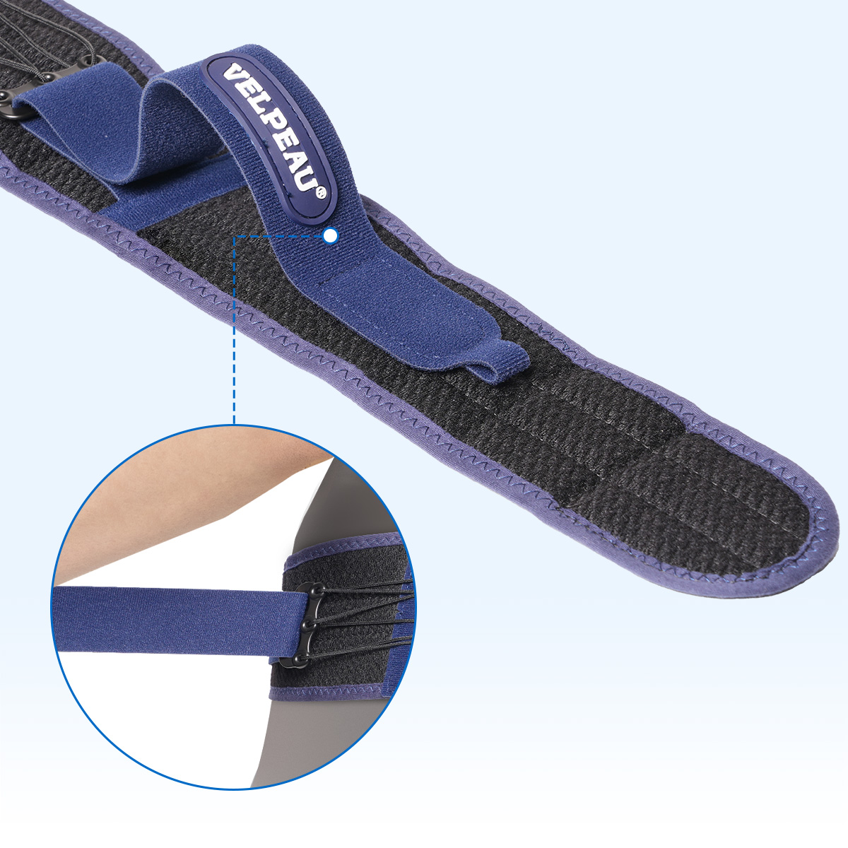 VELPEAU Sacroiliac Si Joint Hip Belt for Men and Women Anti-Slip Lower ...