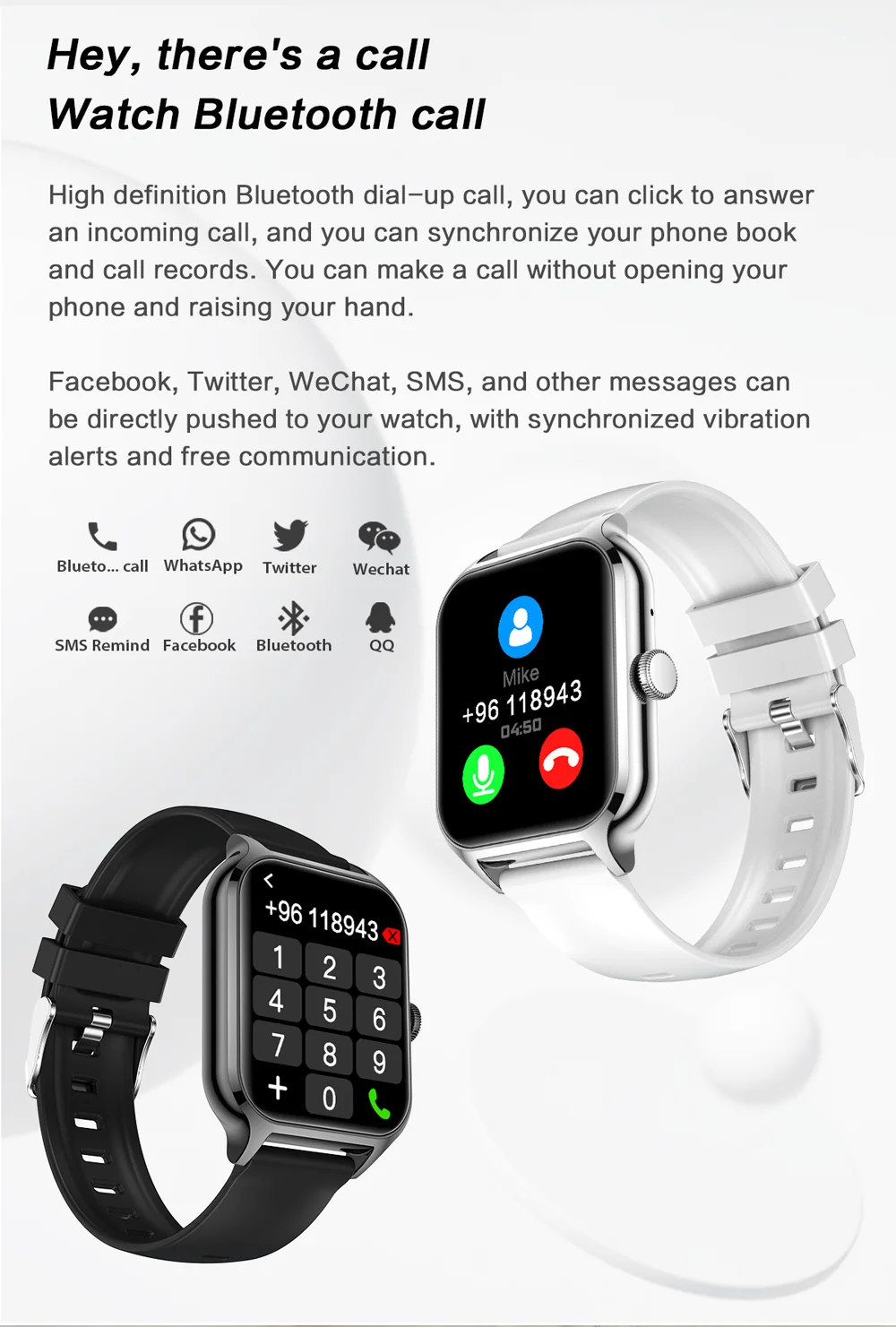 H9Max Smart Watch Waterproof NFC 2.2 inch AMOLED Screen Sport Bluetooth ...