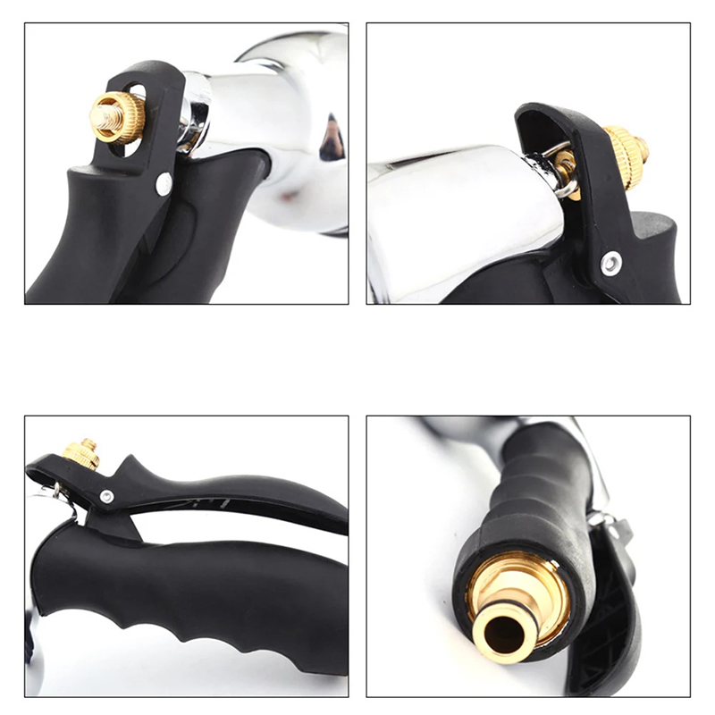 KIPRUN Metal Water Spray Gun, 7 Function Spray Nozzle, High Pressure ...