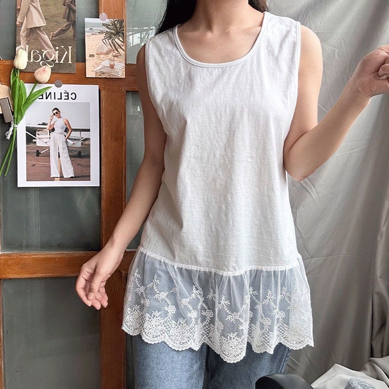 M-4XL 40-100KG Women Shirt Extender / Plus size Skirt Extender Inner ...