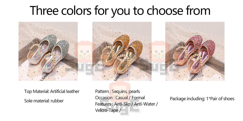 SUGE Size21-36 sandal baby kids girl Christmas princess dance shoes ...