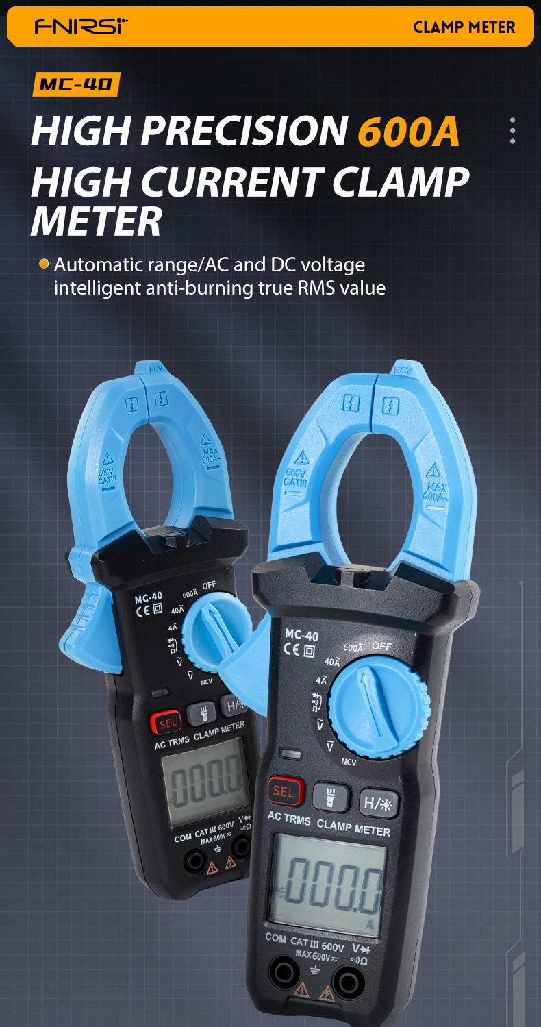FNIRSI Multimeter Smart Digital High Precision Clamp | Shopee Malaysia