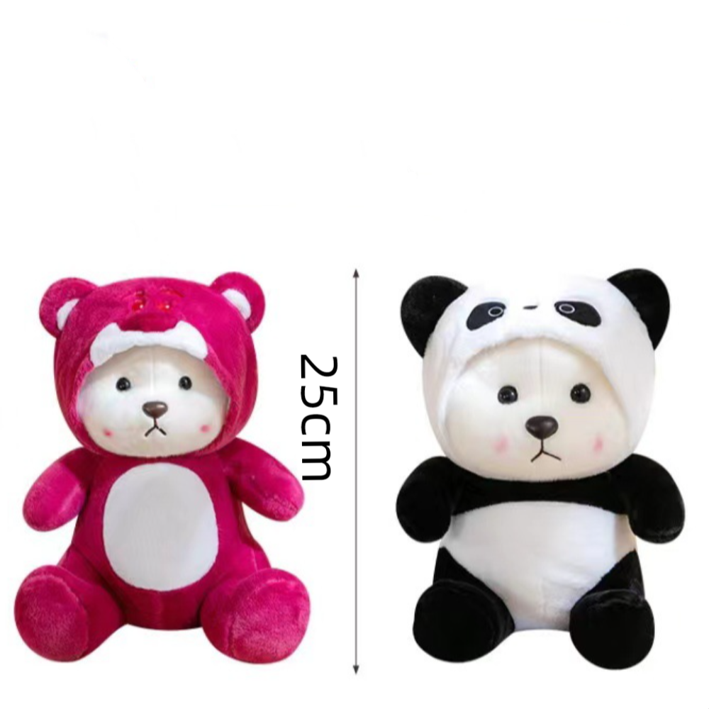 AOPHEKM Stuffed Animal, 25cm Lina Bear Plush Doll Toy, Plushies Bear ...