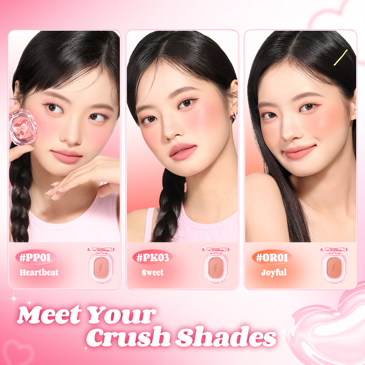 【BUY 1 GET RM6 OFF+GIFT】PINKFLASH Mellow Radiant Blush High Pigment ...
