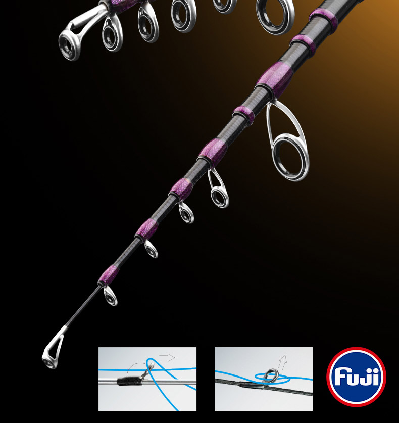 PURELURE XUL BFS Carbon Telescopic Fishing Rod (5ft/1.50M) | Shopee ...