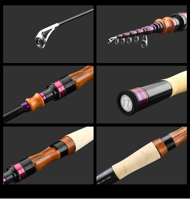 PURELURE XUL BFS Carbon Telescopic Fishing Rod (5ft/1.50M) | Shopee ...