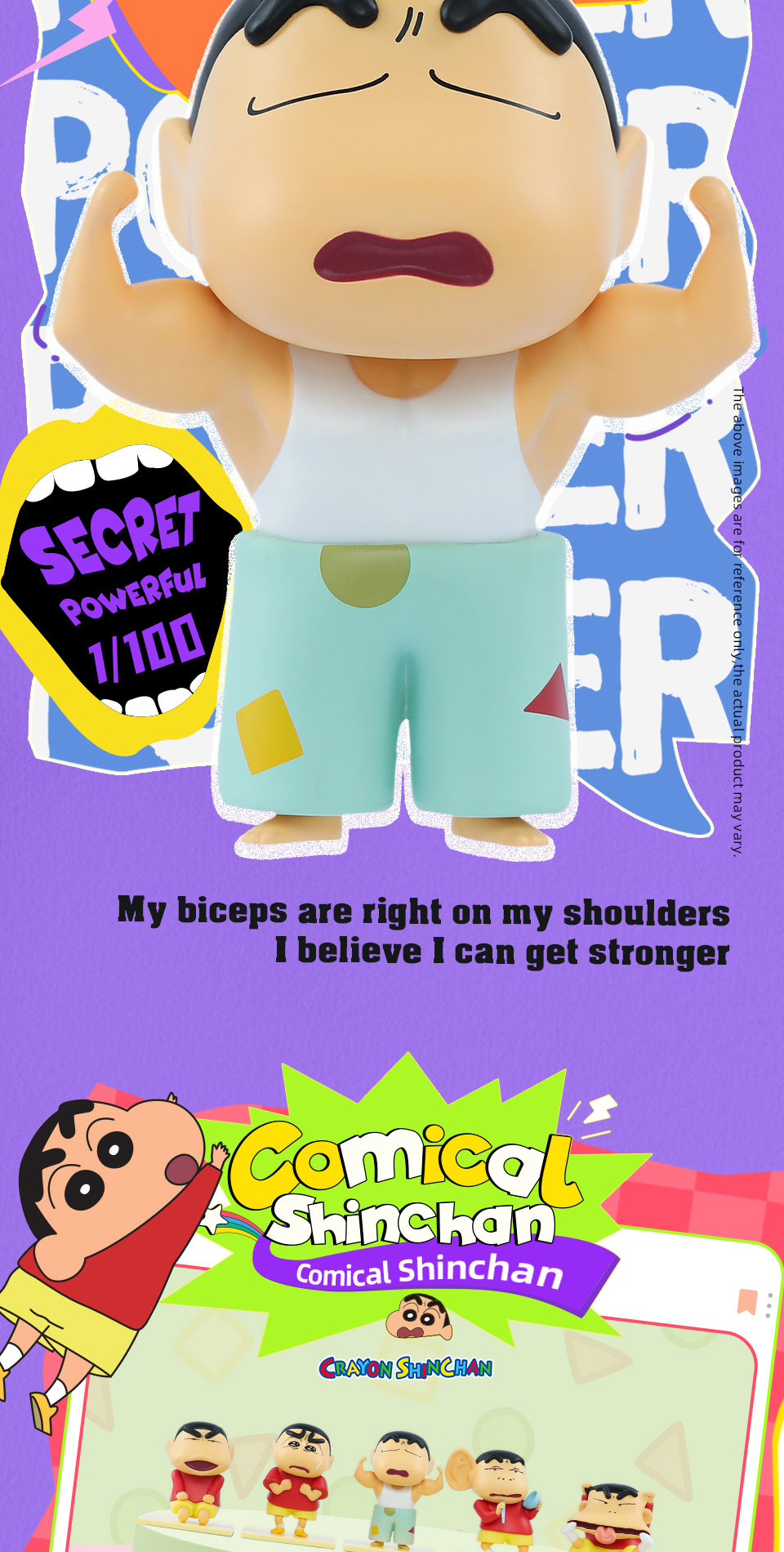 52TOYS Crayon Shinchan Comical Shinchan Series Blind Box Figure Toy ...