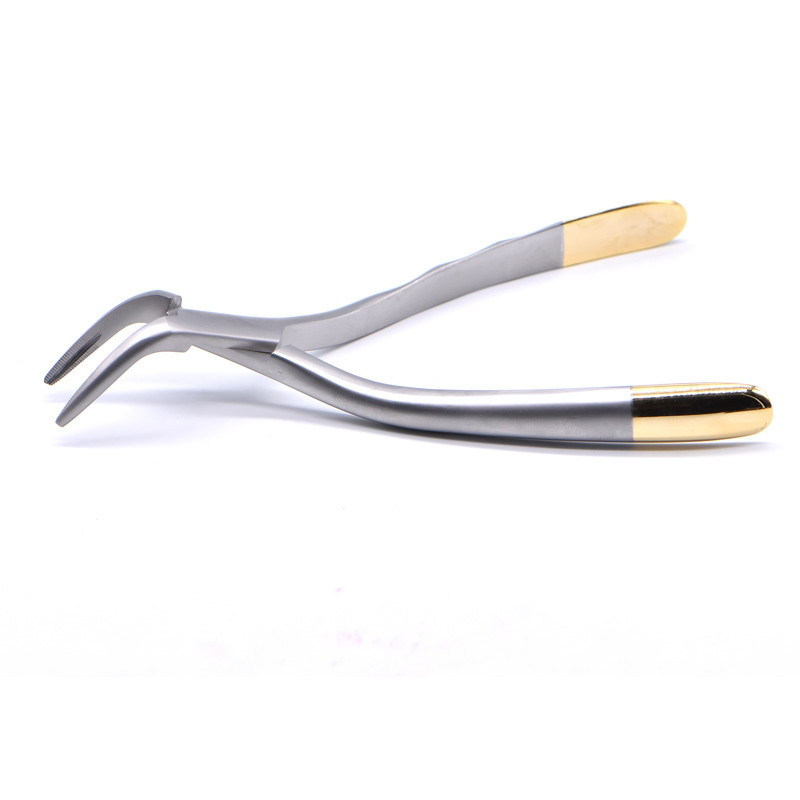 Curved Dental Extraction Forcep Root Fragment Minimally Invasive Tooth ...
