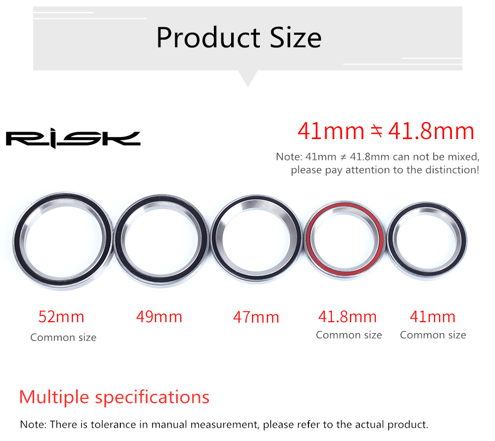 Hot High quality Bearings Steel Repair Mountain Road Bike Bicycle Headset Bearing Part Replace ...