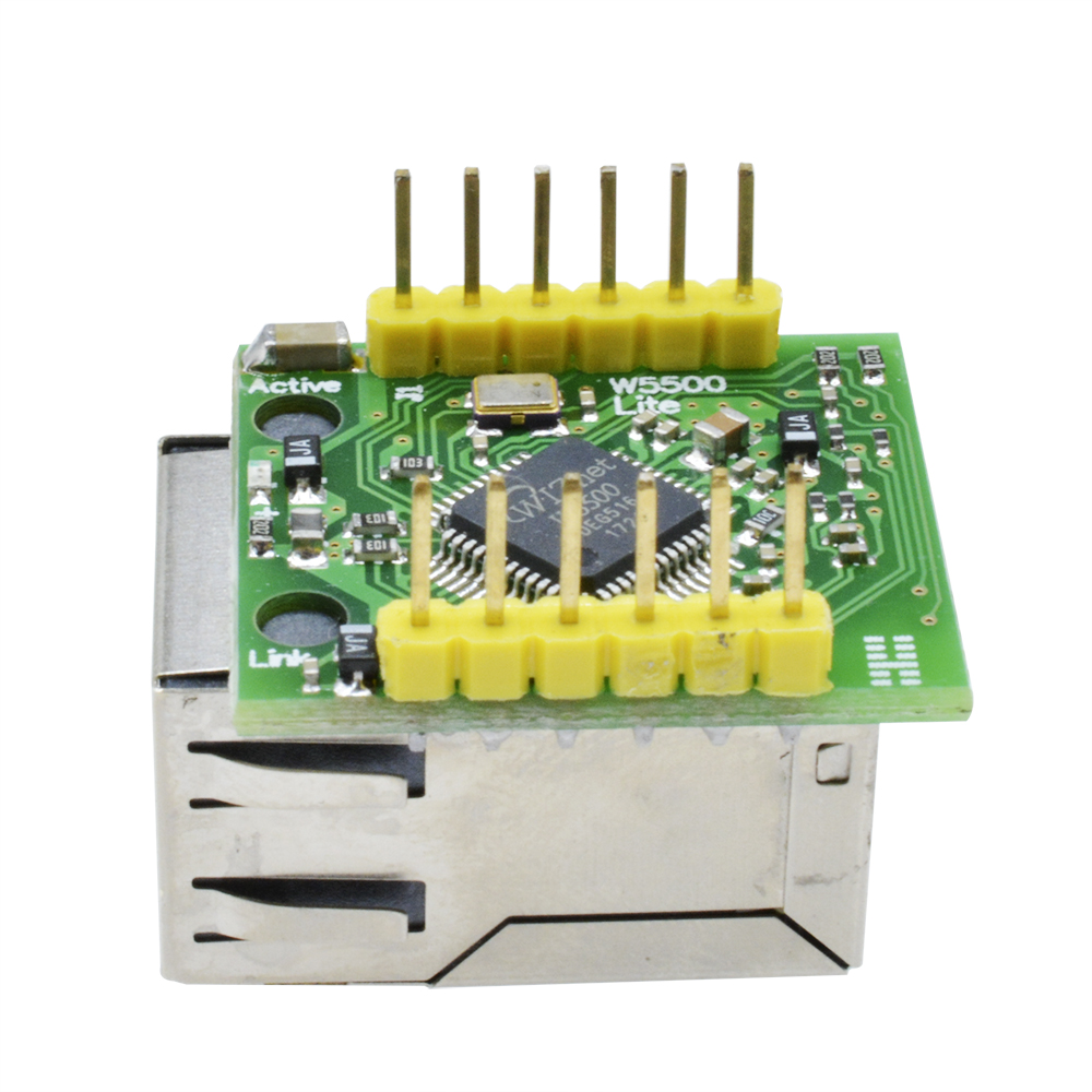 Pcbfun TCP/IP 51/STM32 SPI Interface W5500 Ethernet Network Module for arduino | Shopee Malaysia